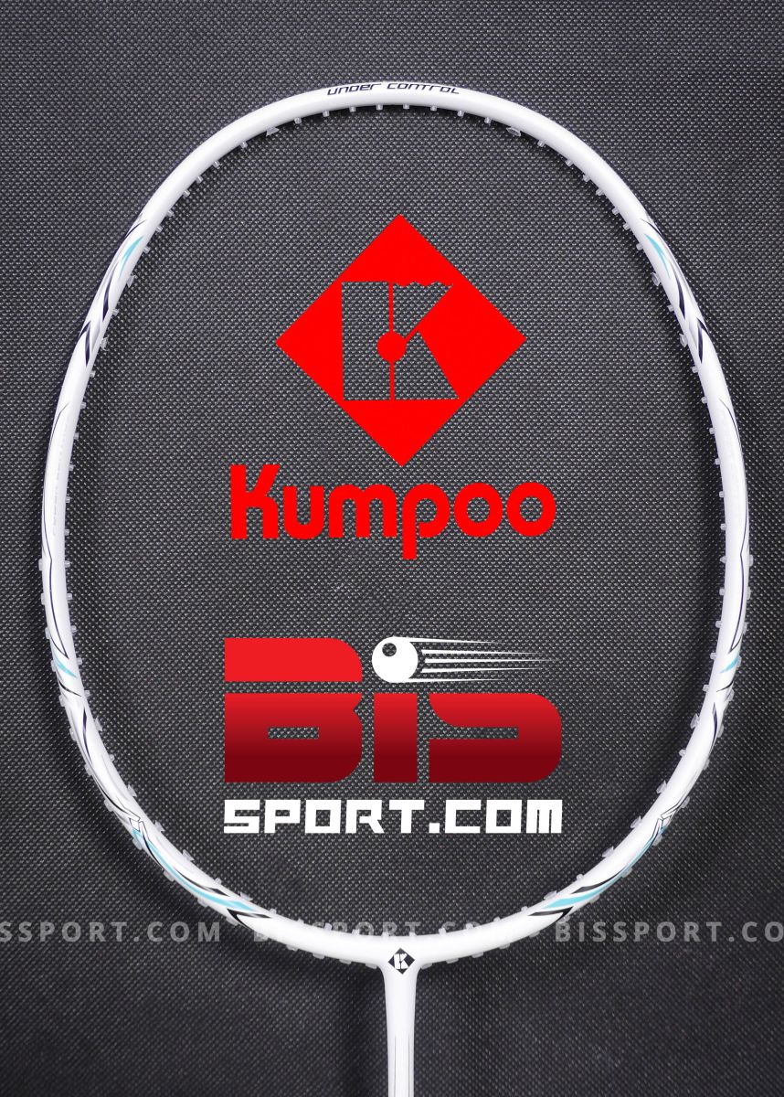 Vợt Cầu Lông Kumpoo Power Control K520 Pro Trắng Chính Hãng - Tính Tế - Linh Hoạt